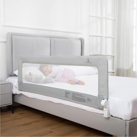 ComfyBumpy | Other | Comfy Bumpy Swing Down Long Bed Rail For Twin Full ...